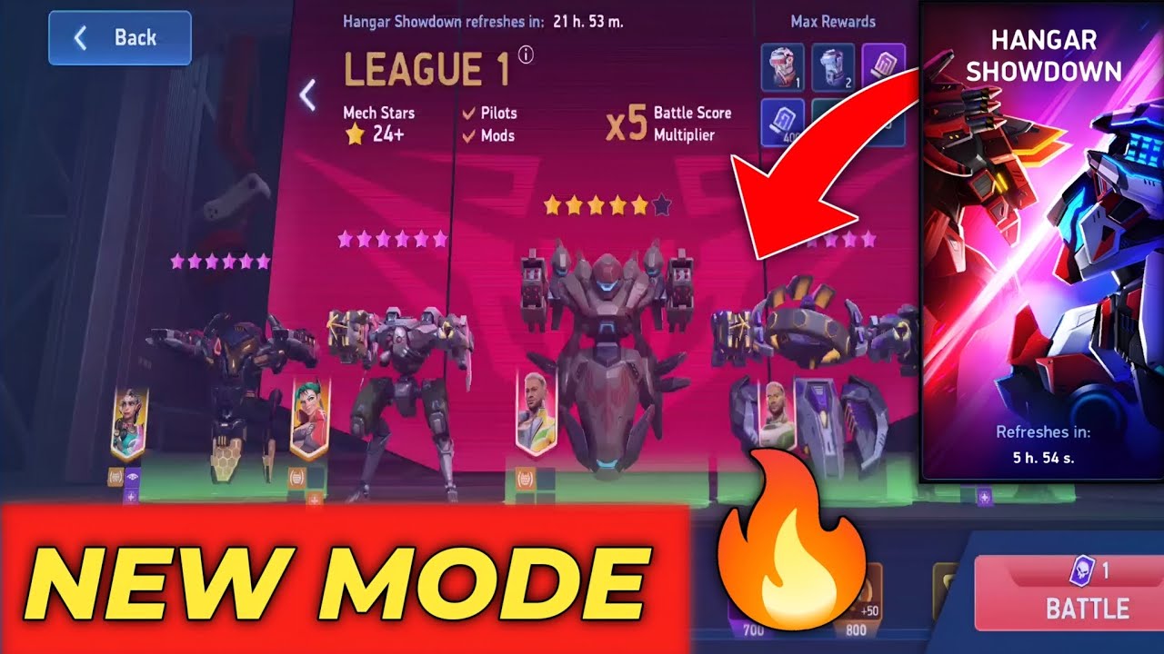 New 2VS2 Mode in Mech Arena | HANGER SHOWDOWN 🔥 | Free Rewards | Mech ...
