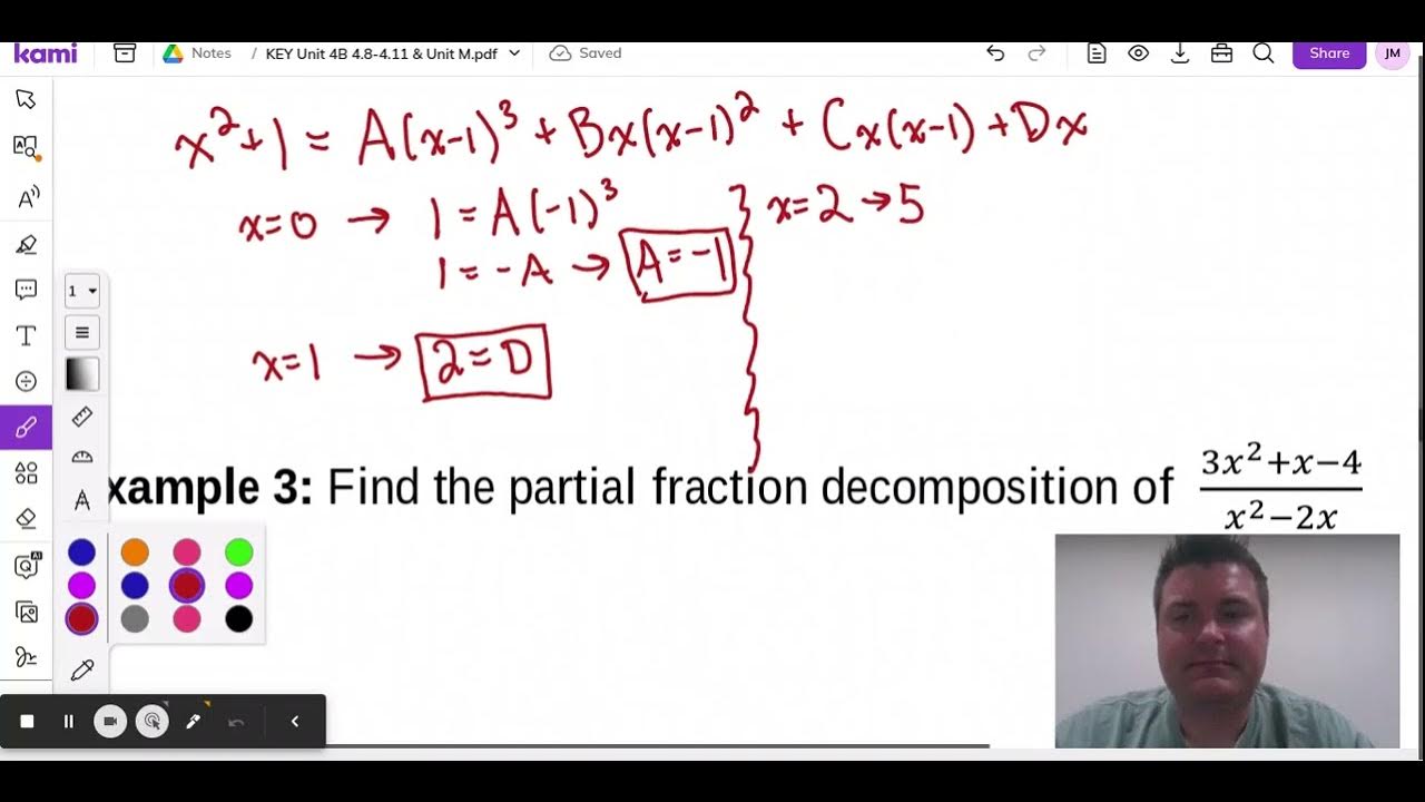 AP Pre-Calculus - EXTRAS - Partial Fractions - YouTube