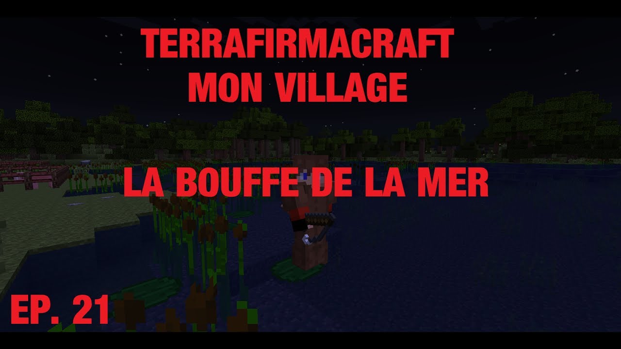 TERRAFIRMACRAFT - MON VILLAGE ép.21: LA BOUFFE DE LA MER - MOD ...