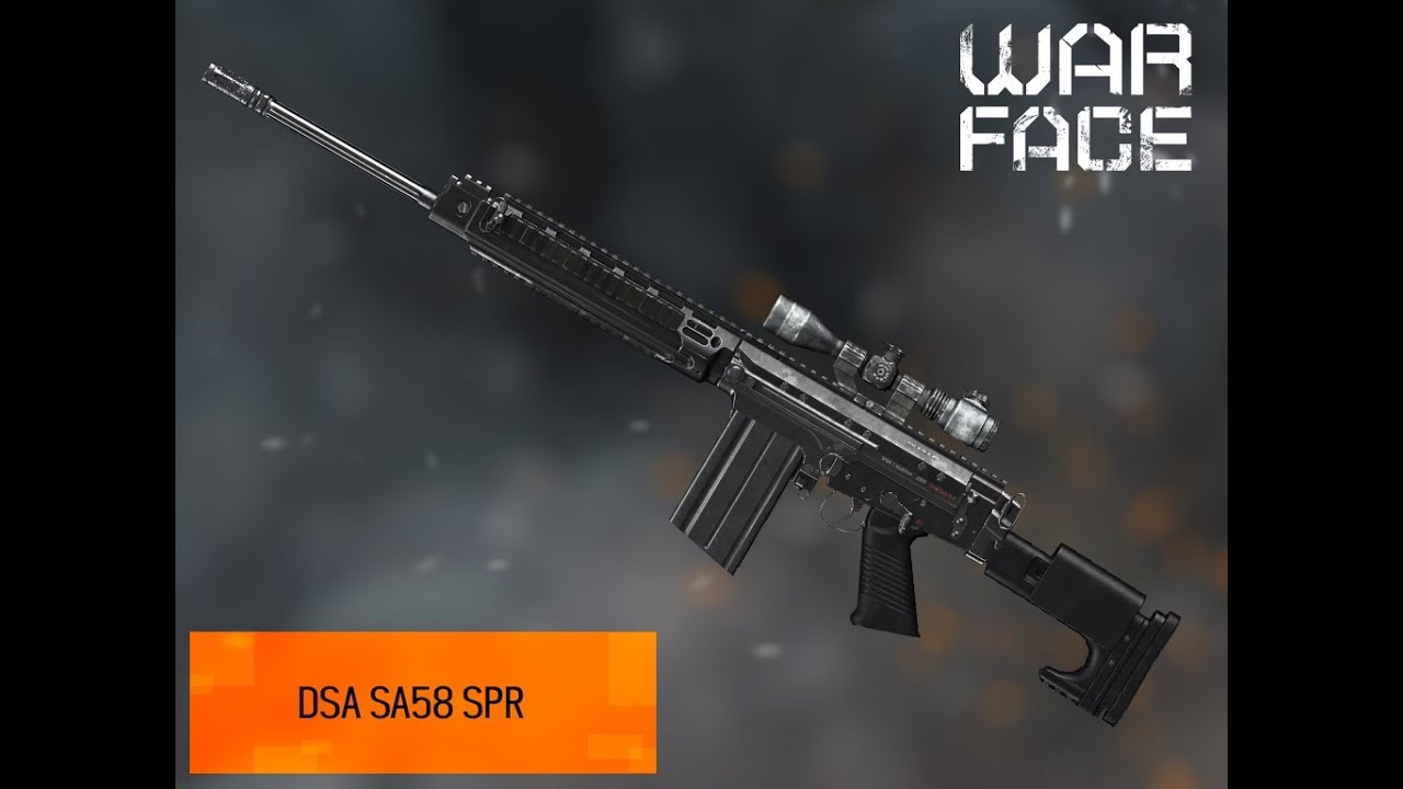 dsa sa58 sniper - YouTube