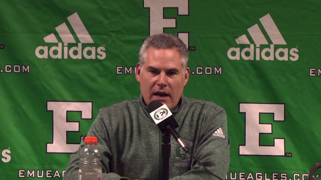 EMU Football Postgame Press Conference vs. Central Michigan - YouTube