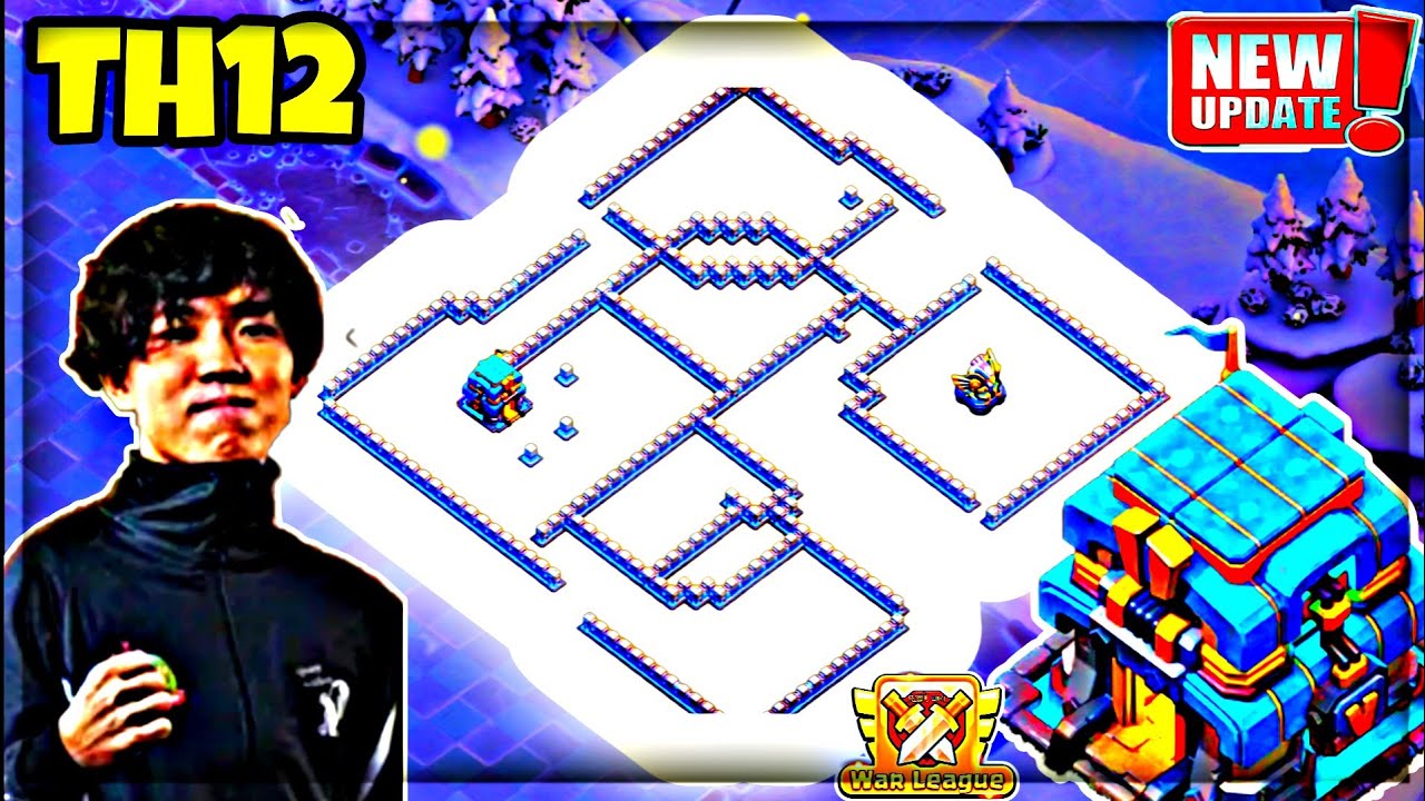 New War Base Th12 2024 | Unbeatable Th12 War/Hybrid Base Link |Th12 ...