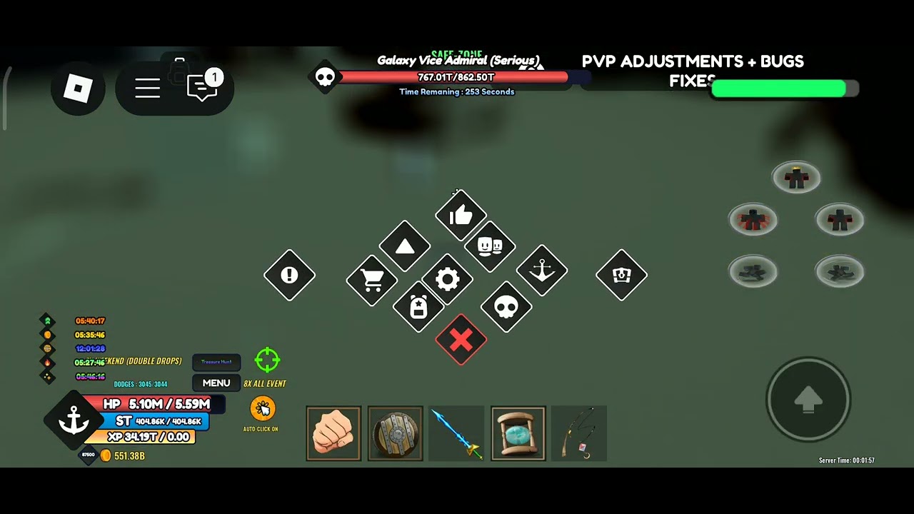 SHOWCASE AWAKENED GAS SWORD E TRUE PEGASUS-One Fruit Simulator - YouTube