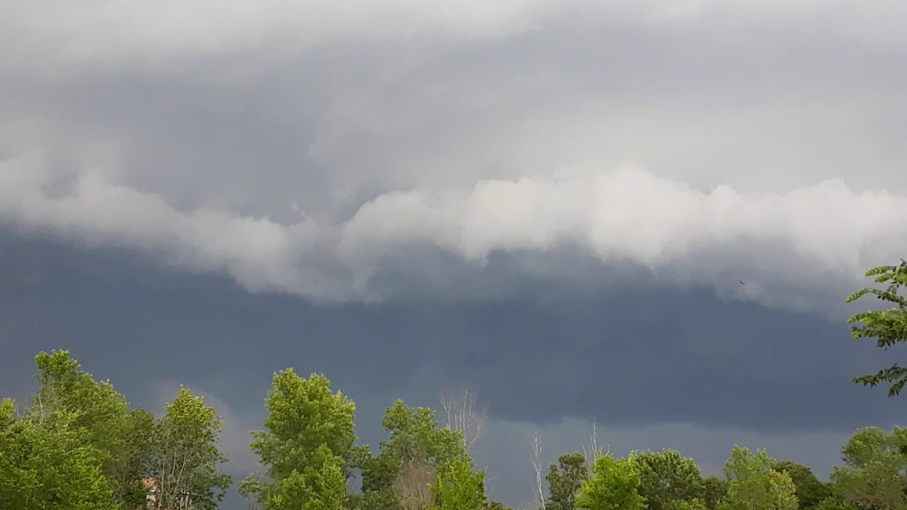 Incoming Thunderstorm July 25th 2019 part 1 - YouTube