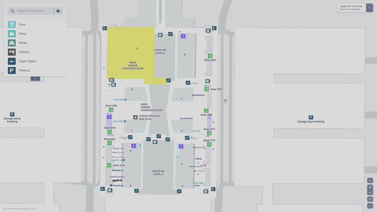 Construction begins on new security checkpoint at DIA - YouTube