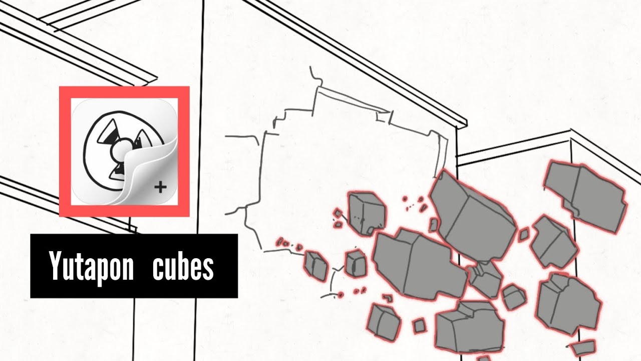 How to Anime Yutapon cubes with flipaclip. - YouTube