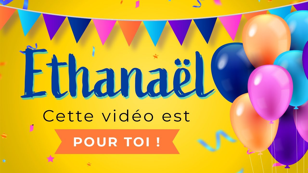 🎂 Chanson joyeux anniversaire Ethanaël - Les chatons les plus mignons 🎂 ...