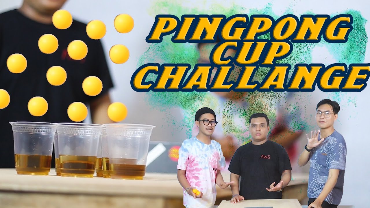 Pingpong Cup Challange | #wemeetCHALLANGE - YouTube
