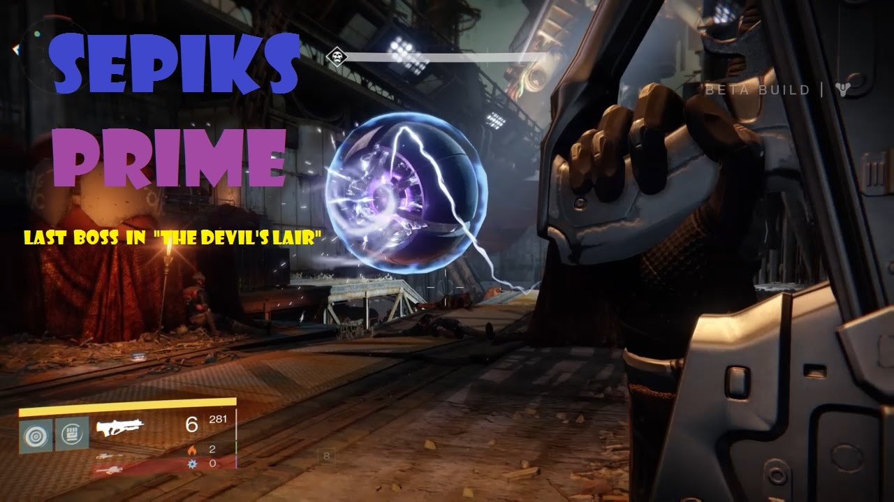 Destiny Beta (PS4) - Sepiks Prime Boss - YouTube