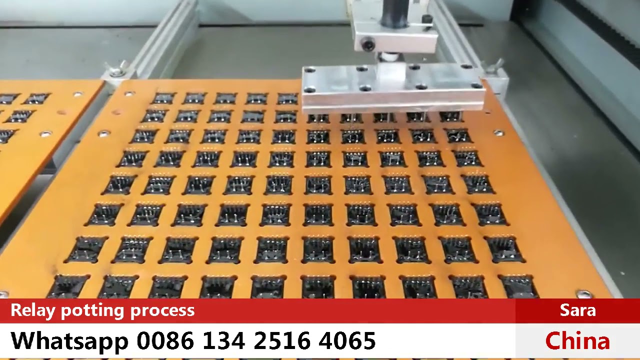 relay potting - YouTube