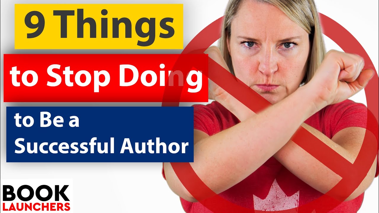Common Author Mistakes - 9 Things to Stop Doing When Writing a Book ...