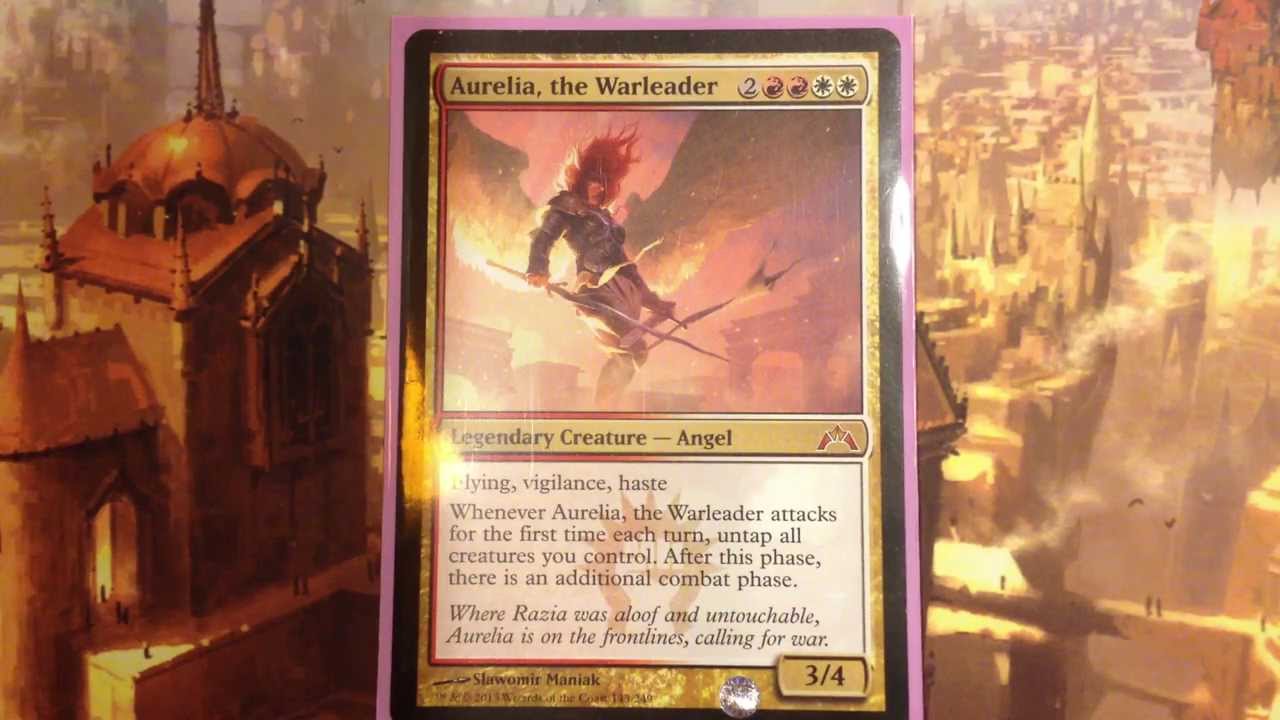 Aurelia The Warleader Boros Seasons Beatings Edh Commander Deck Tech Youtube