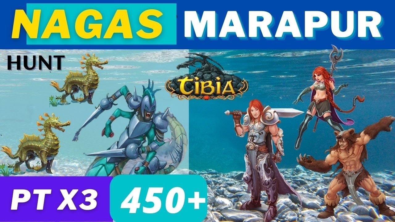TIBIA HUNT DE NAGAS E MAKARAS DE MARAPUR - PTX3 - YouTube