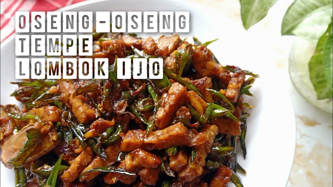 Resep oseng-oseng lombok ijo - YouTube
