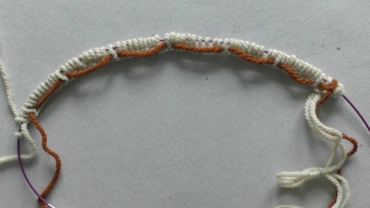 Marker thread for cast-on and joining in the round (T201904) - YouTube