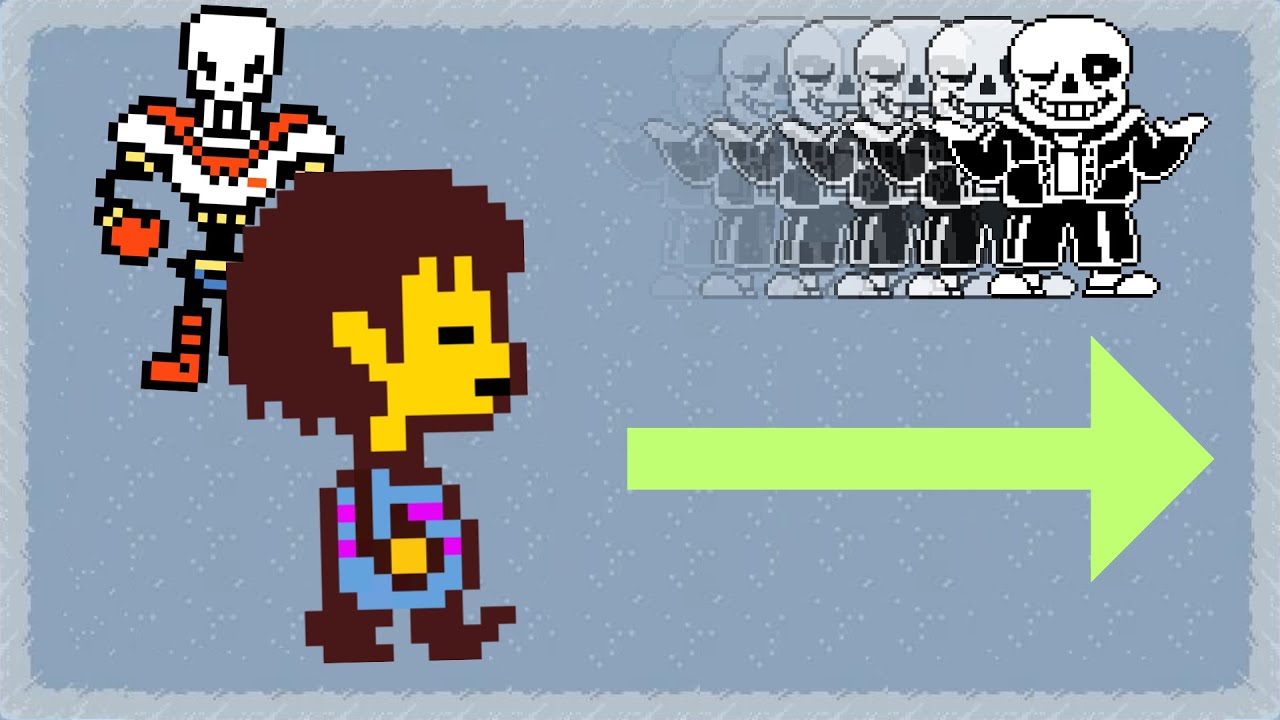 Undertale, but the entire game has ICE PHYSICS - YouTube