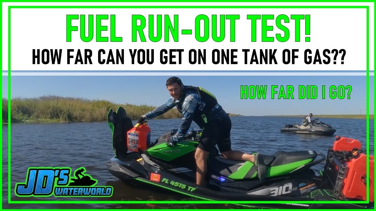 Fuel Run-Out & Mileage Range Test on the 2022+ Kawasaki Ultra 310 LX-S ...
