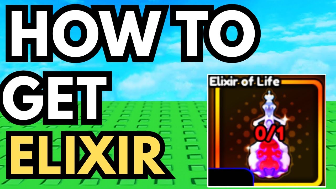 How To Get Elixir Of Life In Anime Vanguards On Roblox - YouTube