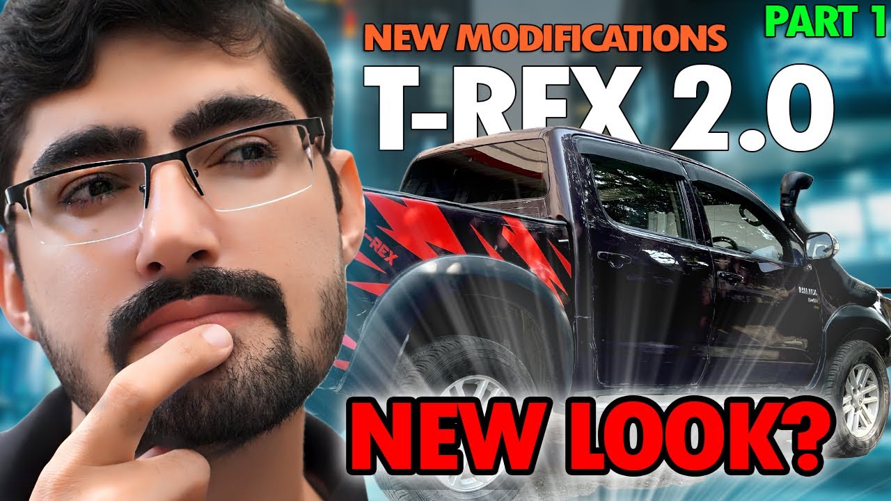 New Look of T-REX? T-REX 2.0 😎 I'm Back 😉 Part 1 - YouTube