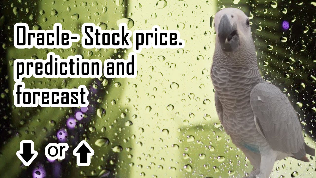 Oracle- Stock price. prediction and forecast - YouTube