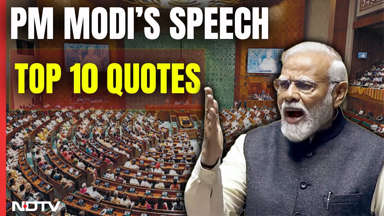 PM Modi Lok Sabha Speech | "Alliance's Alignment Is Off": PM Modi's Top ...