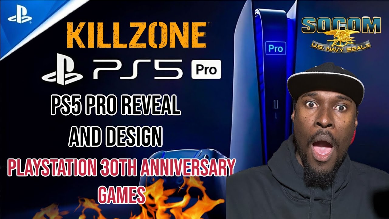 PS5 Pro Reveal & Design- PlayStation 30th Anniversary Games- New PS5 ...