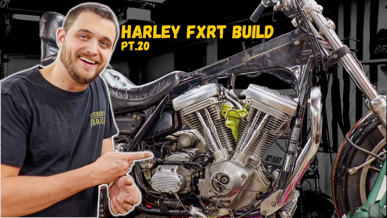 Harley-Davidson FXRT Build (Part 20) Using the BEST tools! - YouTube