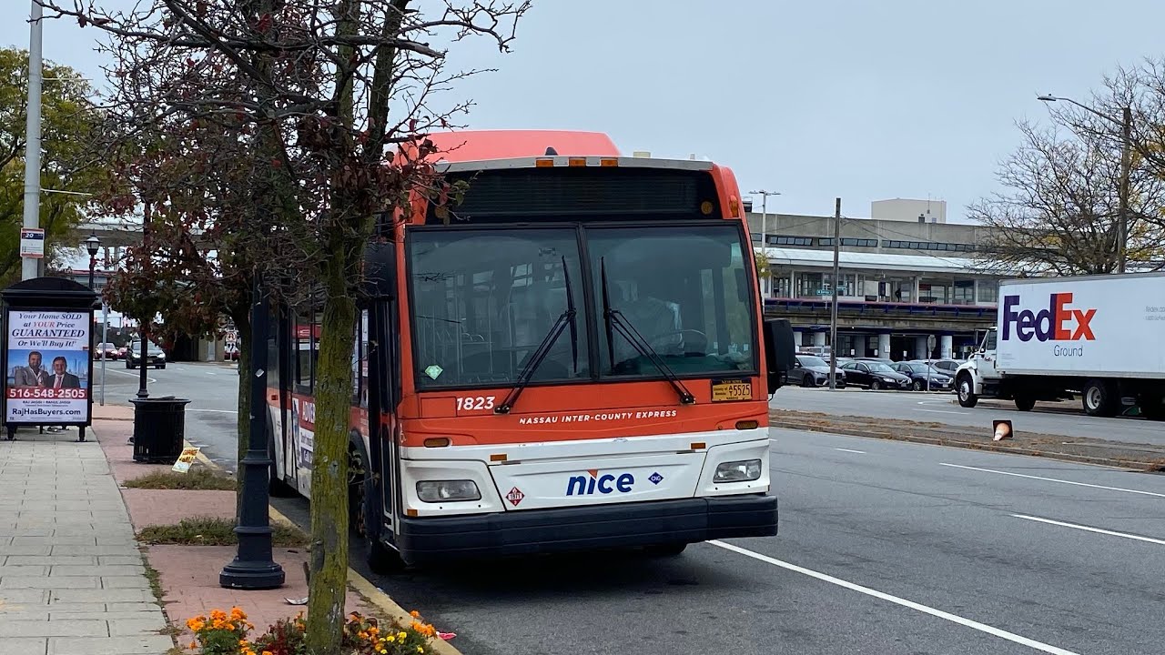 NICE Bus Onboard: 2011 Orion VII CNG NG 1823 on the n20H - YouTube