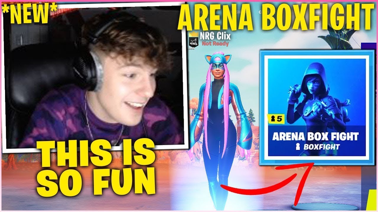 CLIX PLAYS New ARENA BOXFIGHT & Can't STOP LAUGHING After Going Against ...