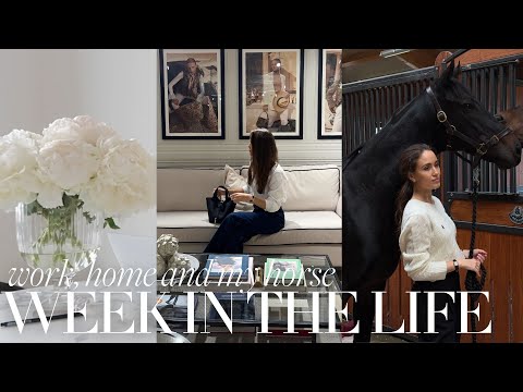 Work, home and my horse 🐴  A week in the life