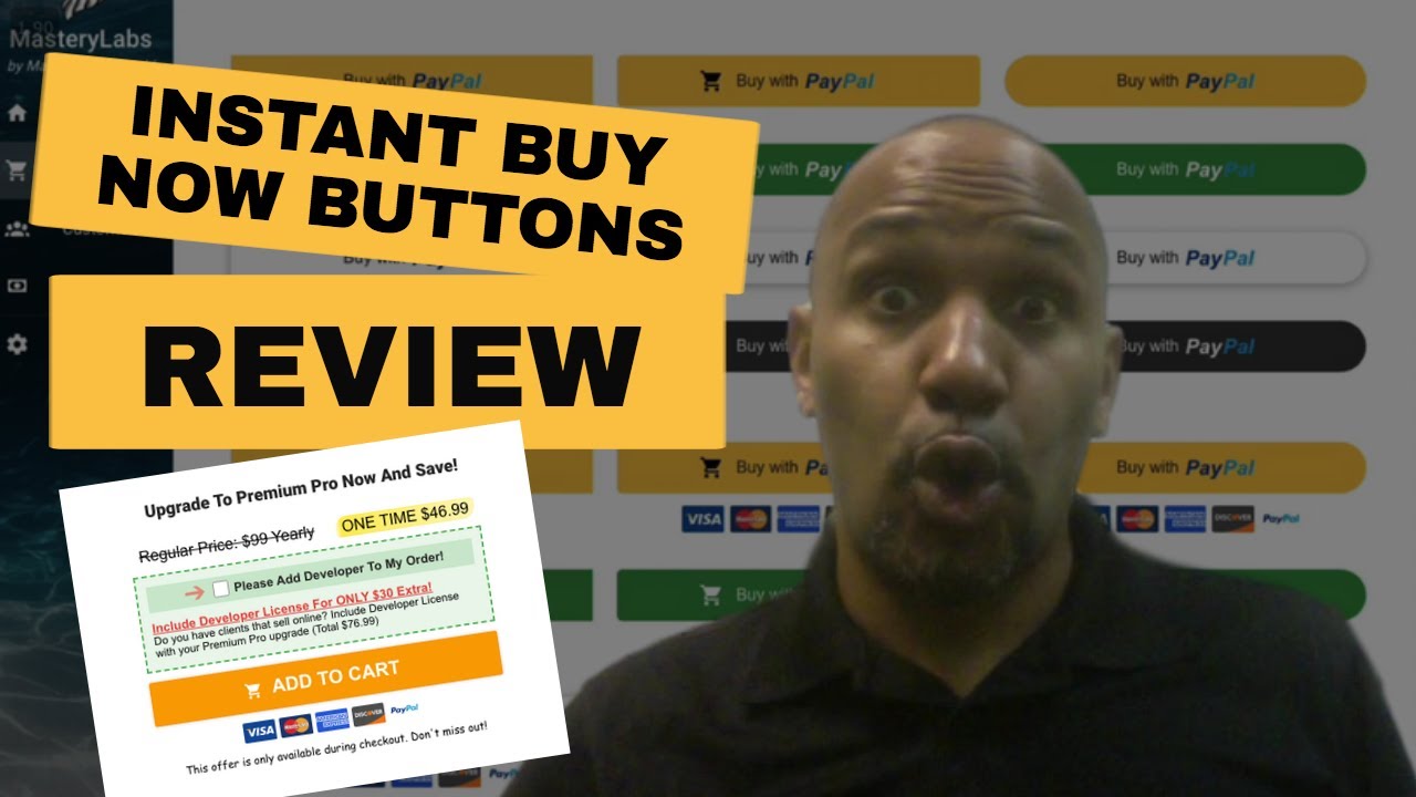 Instant Buy Now Buttons Review and Bonus by Matthew McDonald - YouTube