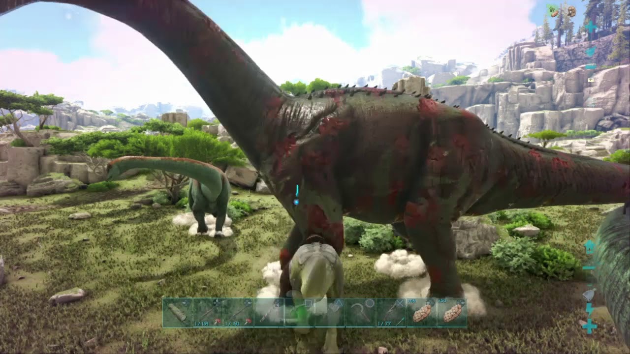 Ark Survival Evolved Valguero - Upando O Allosaurus - YouTube