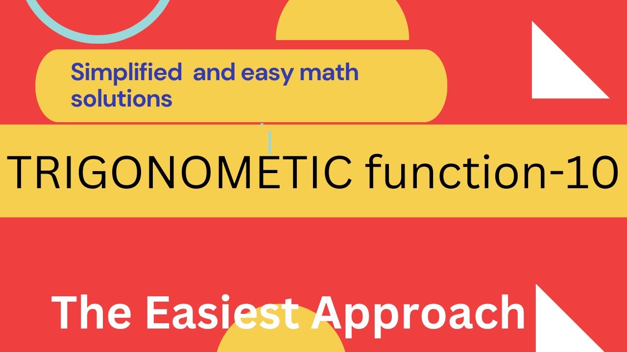 Trig function using odd and even properties - YouTube