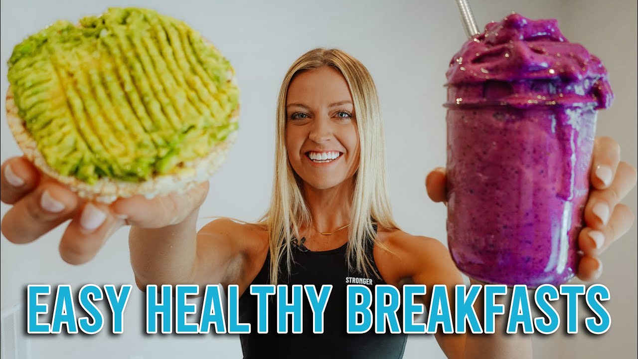 Easy and Healthy Breakfast Ideas for School!! - YouTube