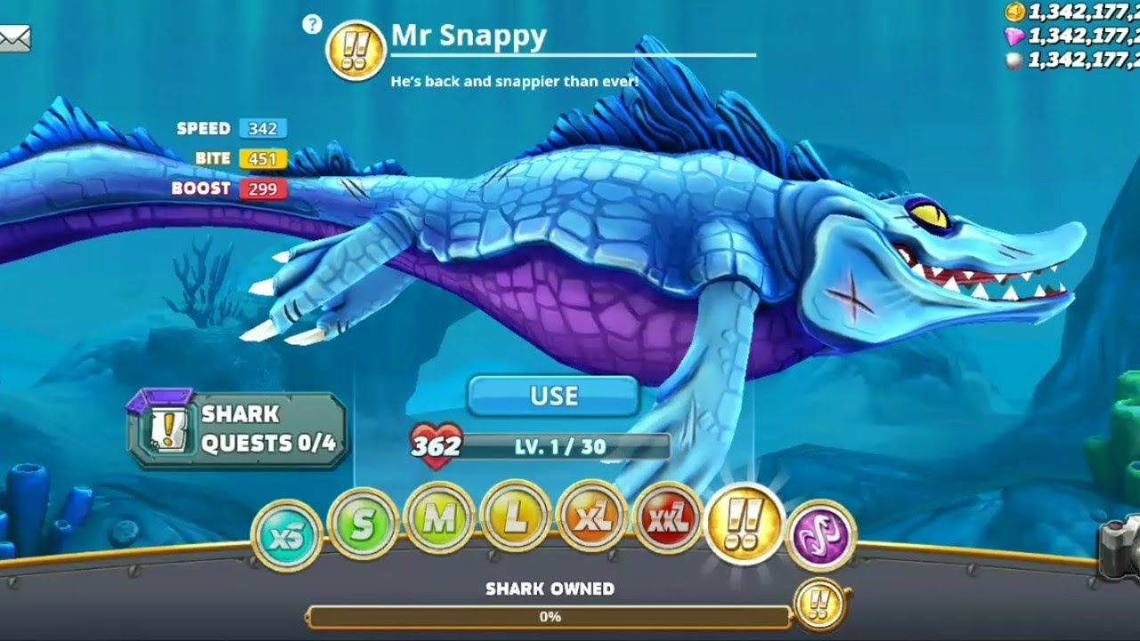 Mr Snappy | Hungry Shark World Gameplay - YouTube