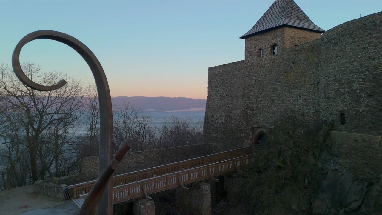 Helfstein early morning / One of Europe's largest castles - YouTube