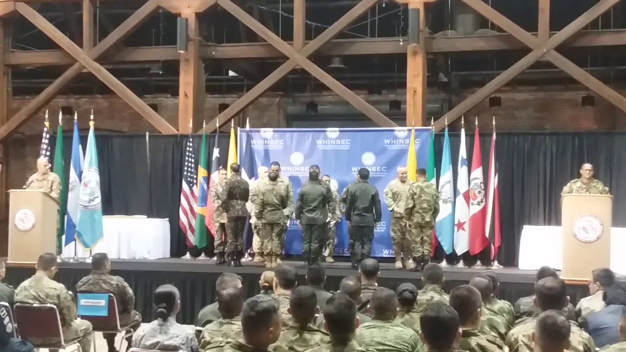 Graduación NCOPD 2018 Whinsec - YouTube