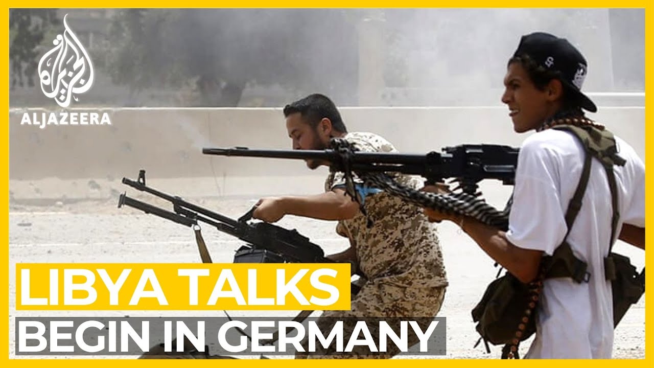 Libya rivals, world powers talk peace at Berlin summit - YouTube