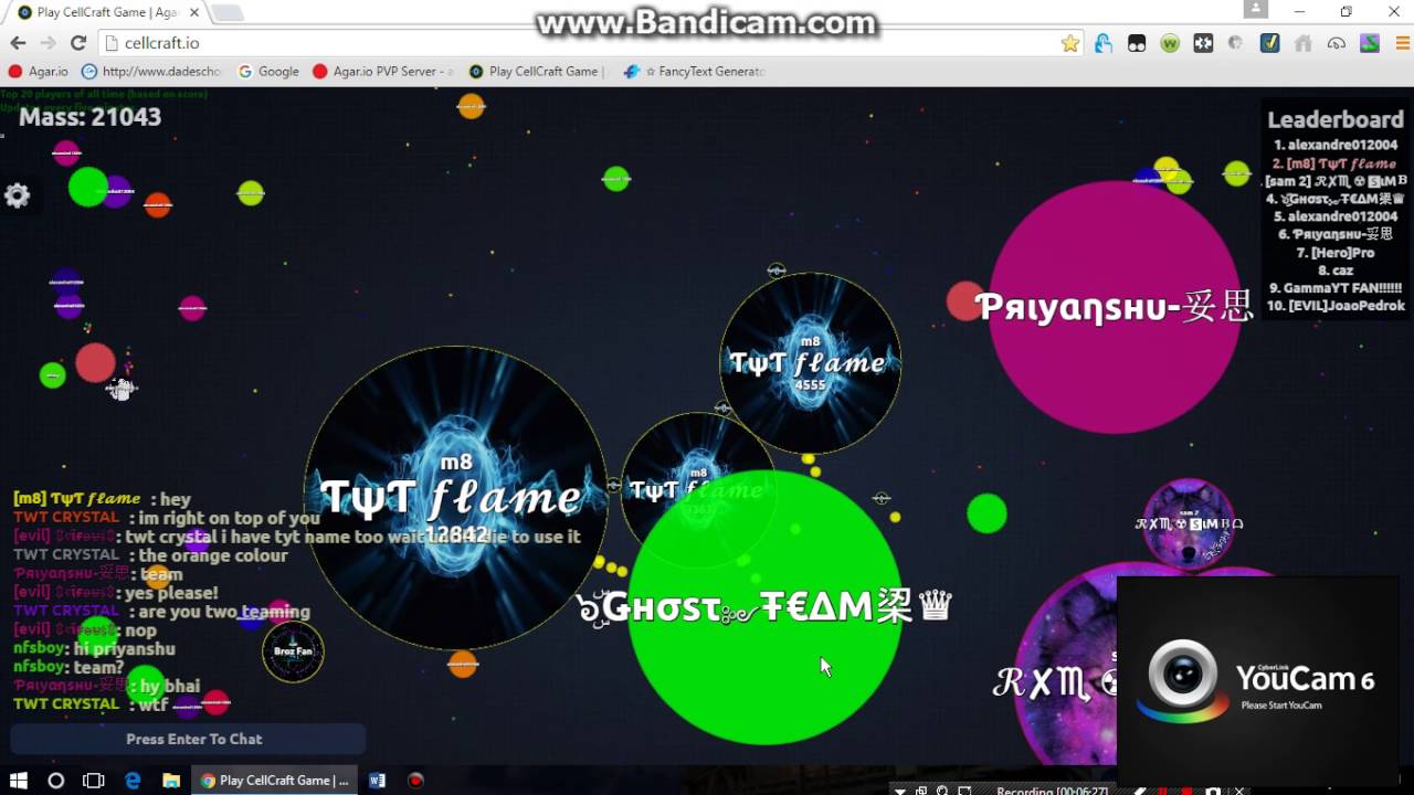 HUGE TAKE DOWN!! ( CellCraft.io game play ) - YouTube