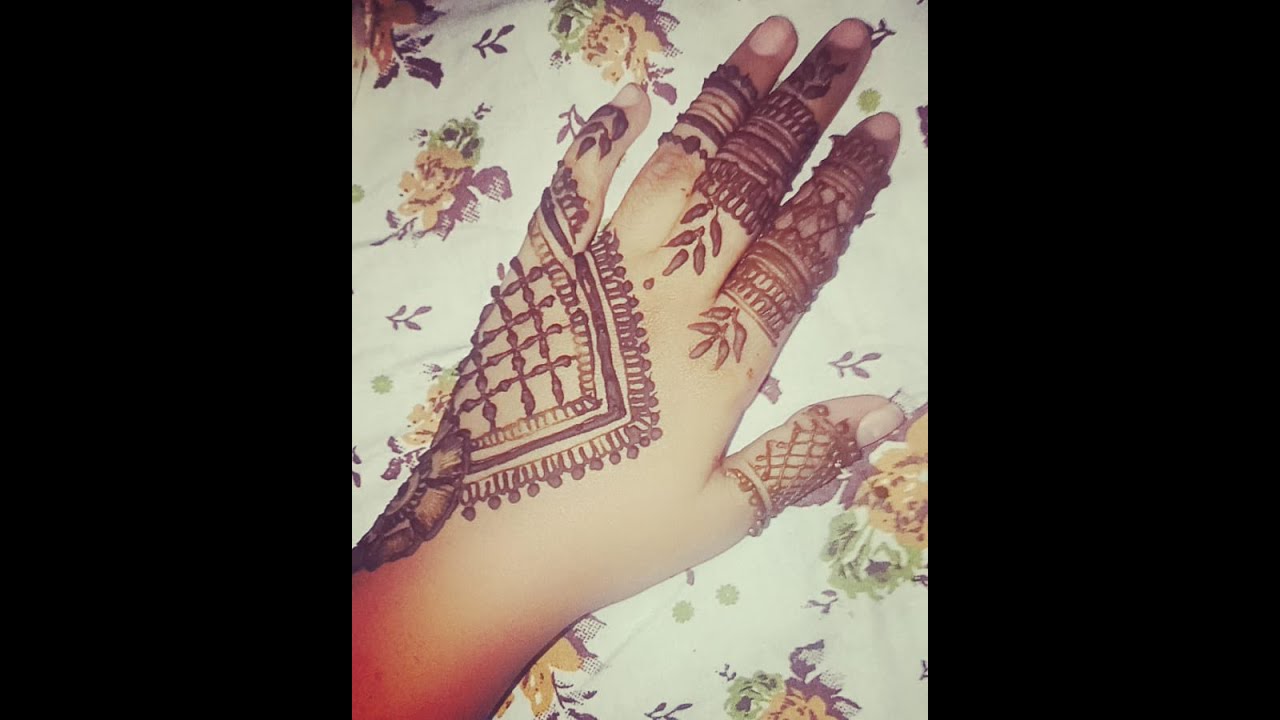 Simple and Easy Gulf Mehendi Design ll How To Applied simple Dubai ...