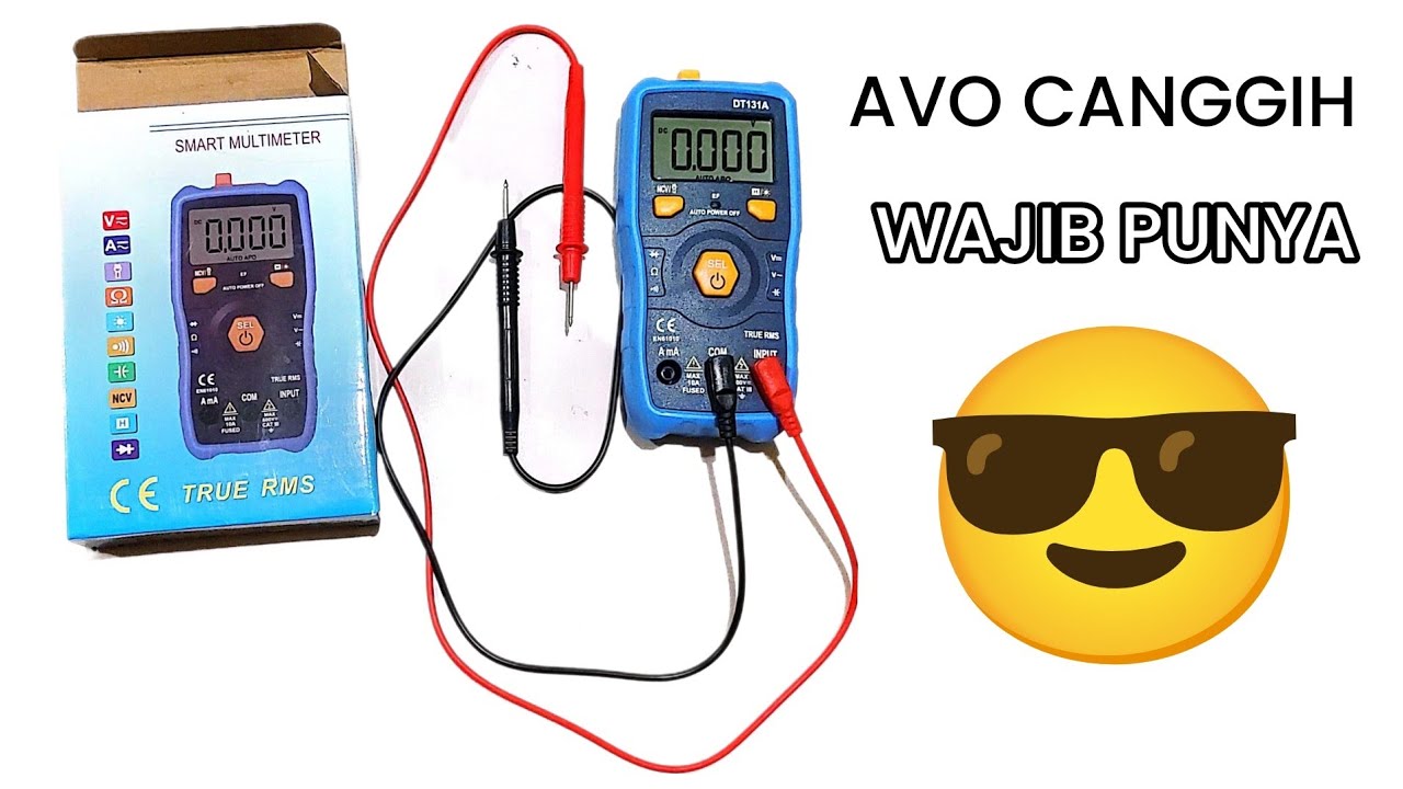 MULTIMETER DIGITAL TERBAIK Avometer Bagus Paling Akurat - YouTube