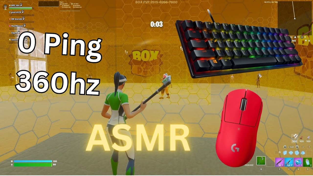 Huntsman Mini Logitech G Pro x Superlight ASMR Box Fights😈360fps 4k ...