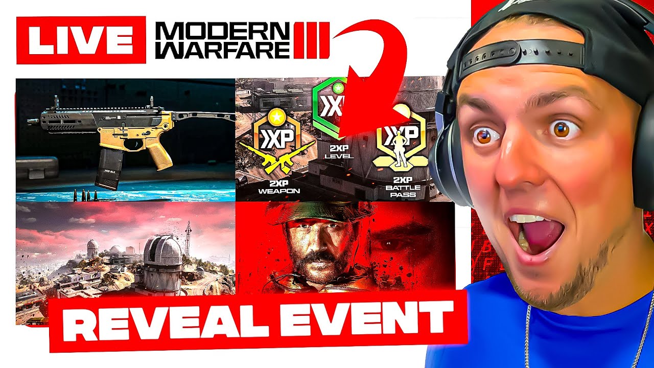 🔴 LIVE - MODERN WARFARE 3 REVEAL IN GAME WARZONE EVENT - YouTube