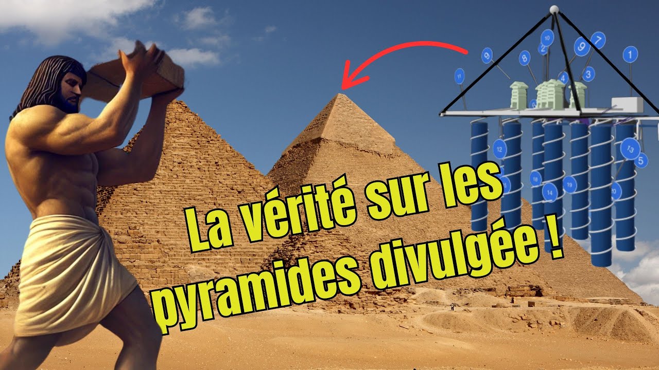 8 COLONNES et une CITE sous la PYRAMIDE DE GIZEH ! Des scientifiques ...