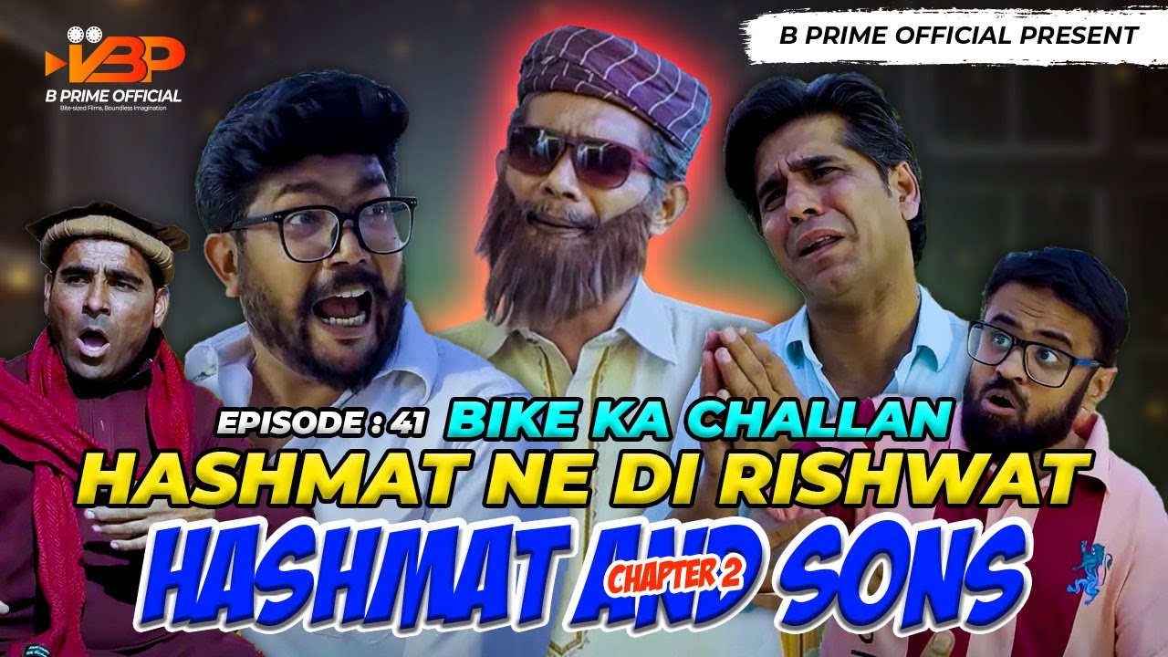 Hashmat Ne Di Rishwat | Bike Ka Challan | Episode 43 | Hashmat And Sons ...