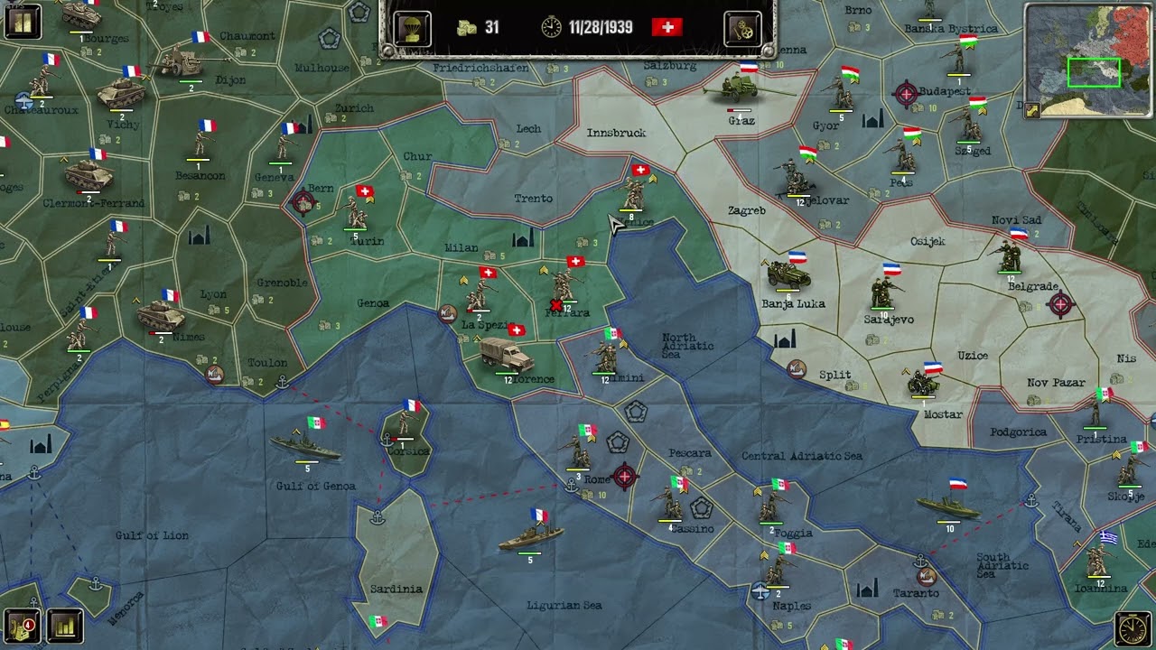Strategy & Tactics Sandbox WW2. Switzerland (#1) - YouTube