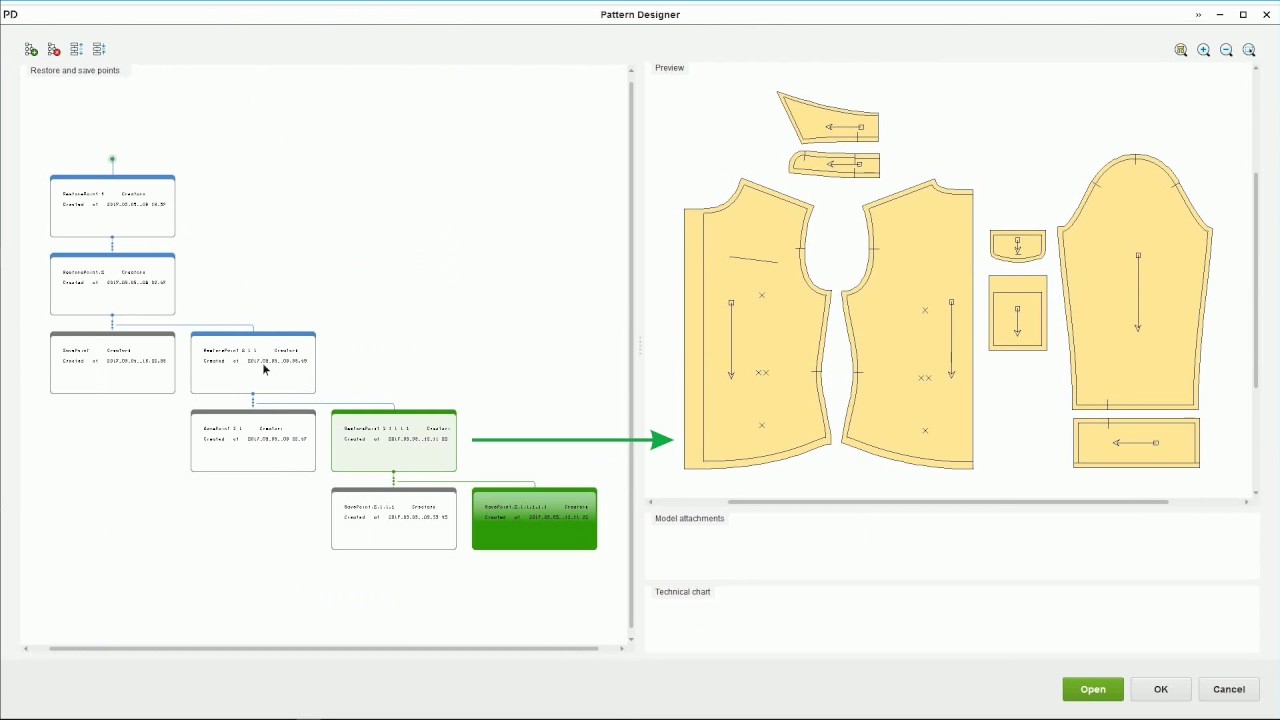 Model History, Restore Points and Branch Manager | Gemini Pattern ...