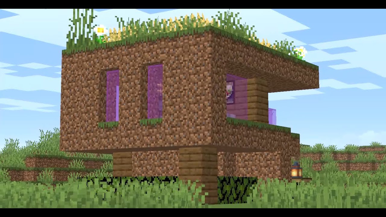 TUTORIAL: Como hacer una casa de tierra en Minecraft - Cri - YouTube