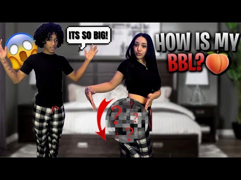 BBL PRANK ON BOYFRIEND!!😳👀 - YouTube
