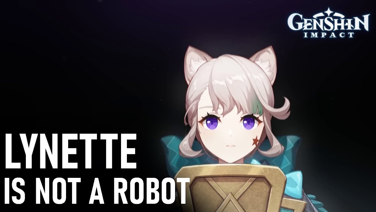 Why Lynette Has Cat Ears and Tail? Genshin Impact 4.0 - YouTube